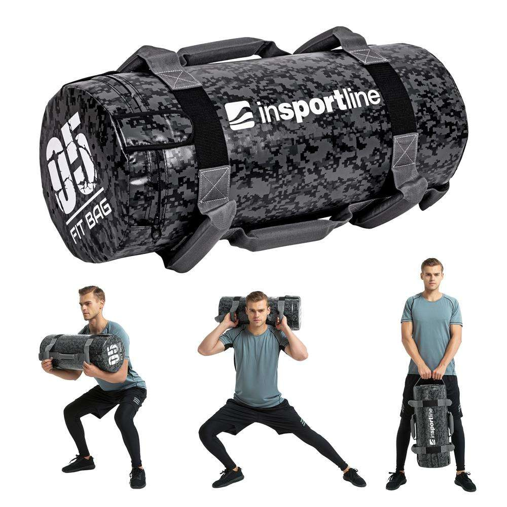 Sandbag Worek do ćwiczeń Fitness Crossfit inSPORTline Fitbag Camu 5 kg ...